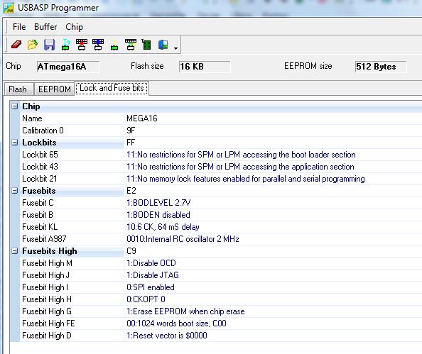 ATmega16A i ATmega32A - różnice w działaniu z BASCOM i USBASP