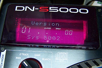 CD-Player Denon DN-S5000 nie uaktualnia FW, scratch mode selector ...