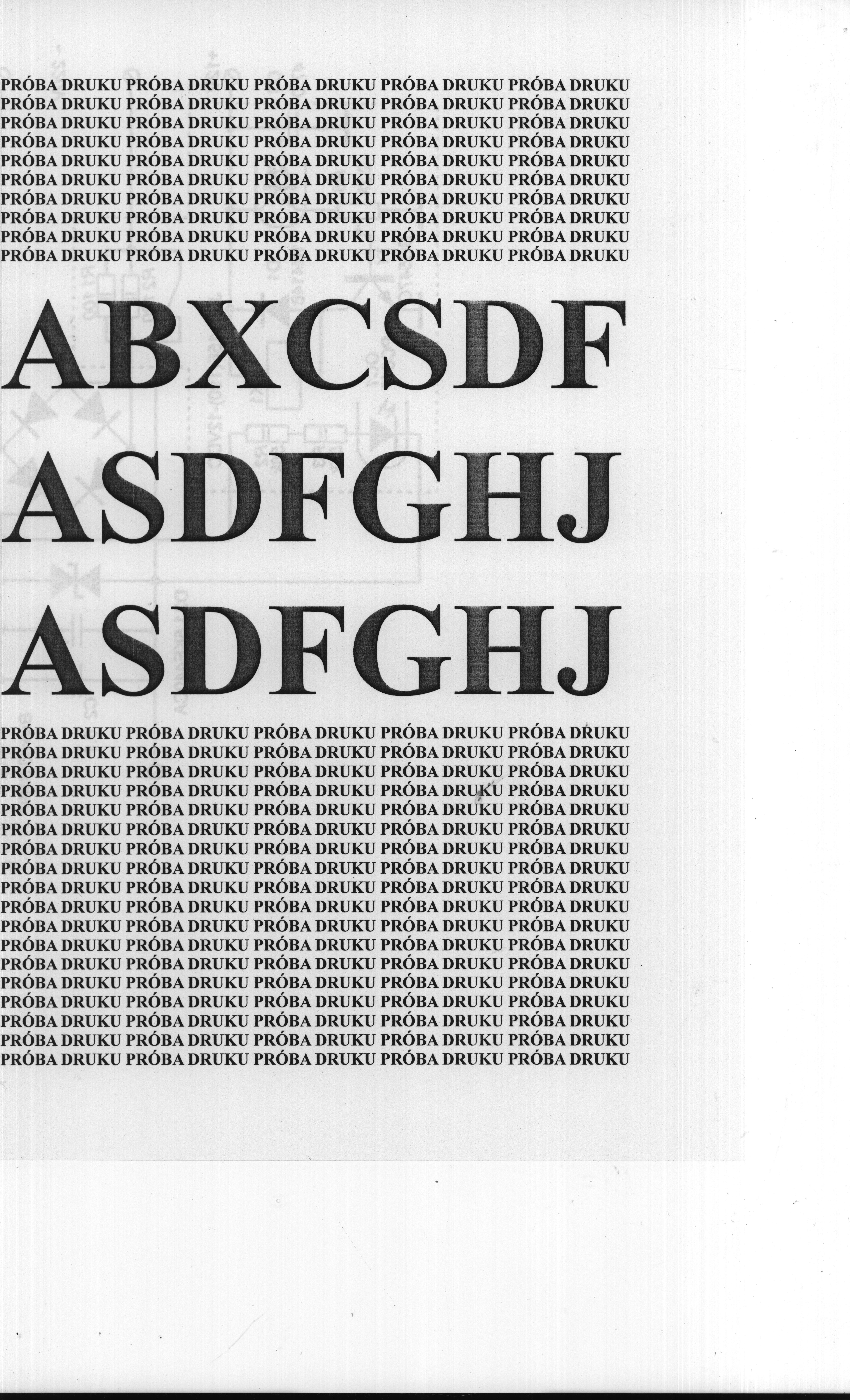 Sharp Ar-203e - źle drukuje czarny kolor - elektroda.pl