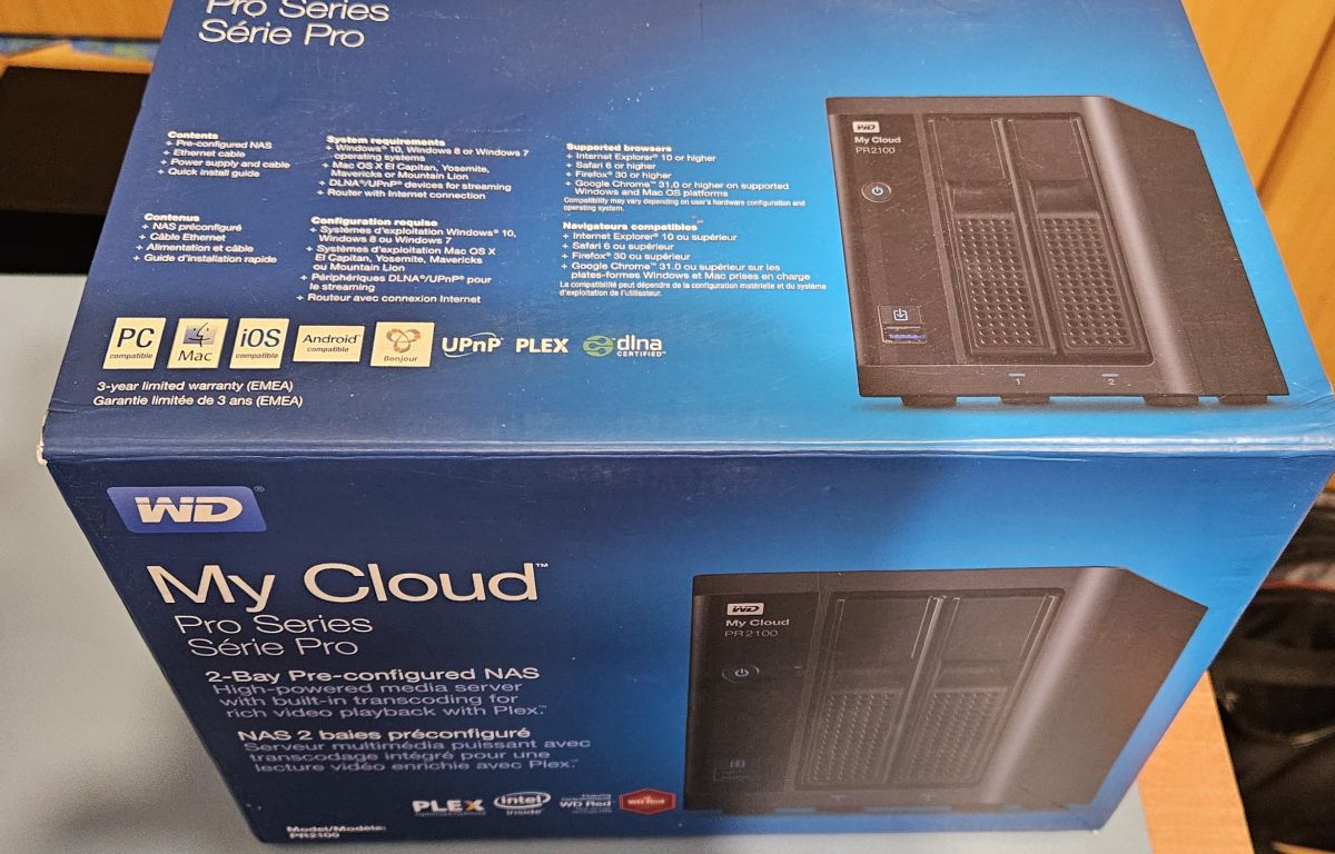 [Sprzedam] Serwer sieciowy NAS WD Western Digital PR2100 0TB (2x0HDD ...