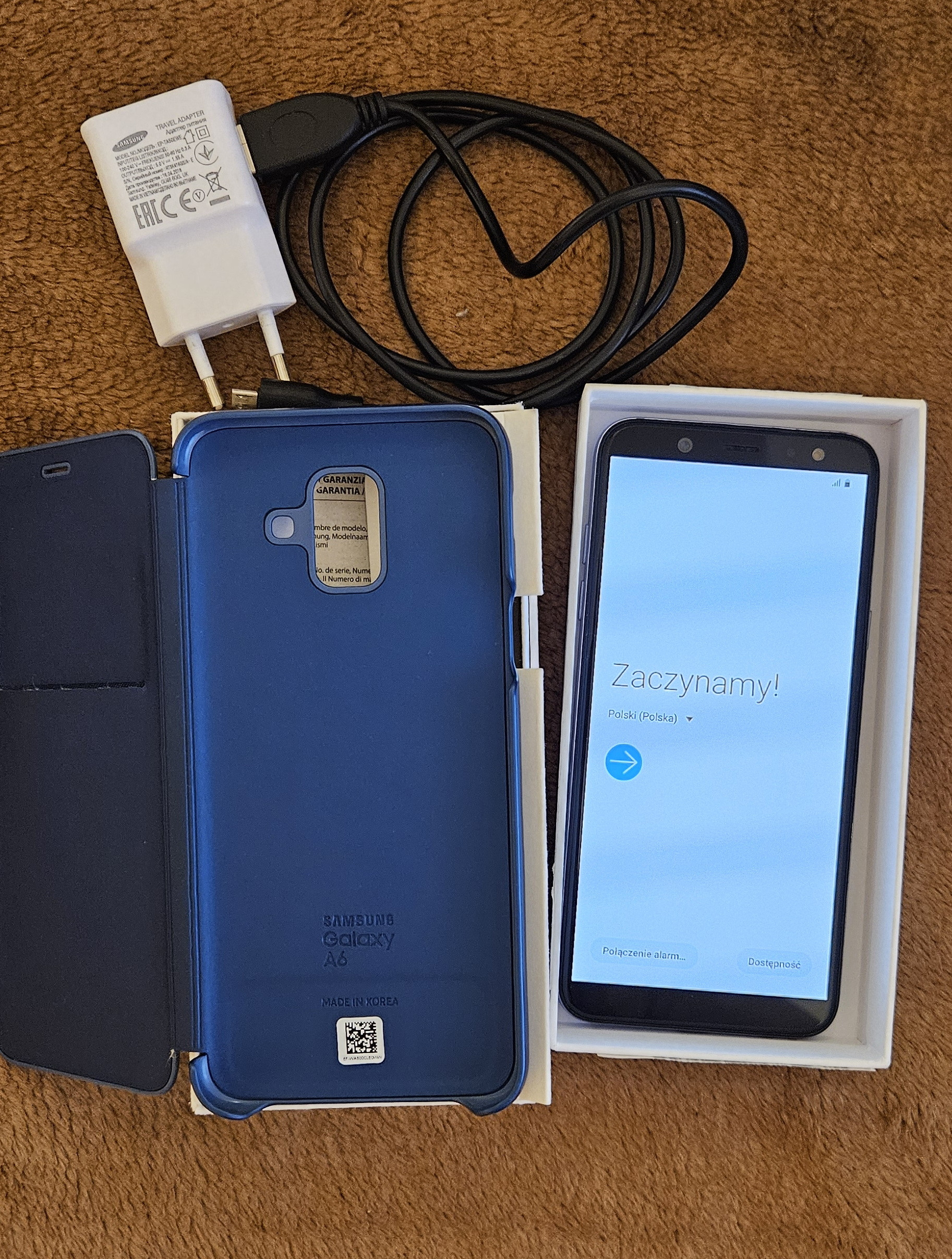 [Sprzedam] Samsung Galaxy A6 2018 SM-A600FN/DS LTE 32GB IDEAŁ
