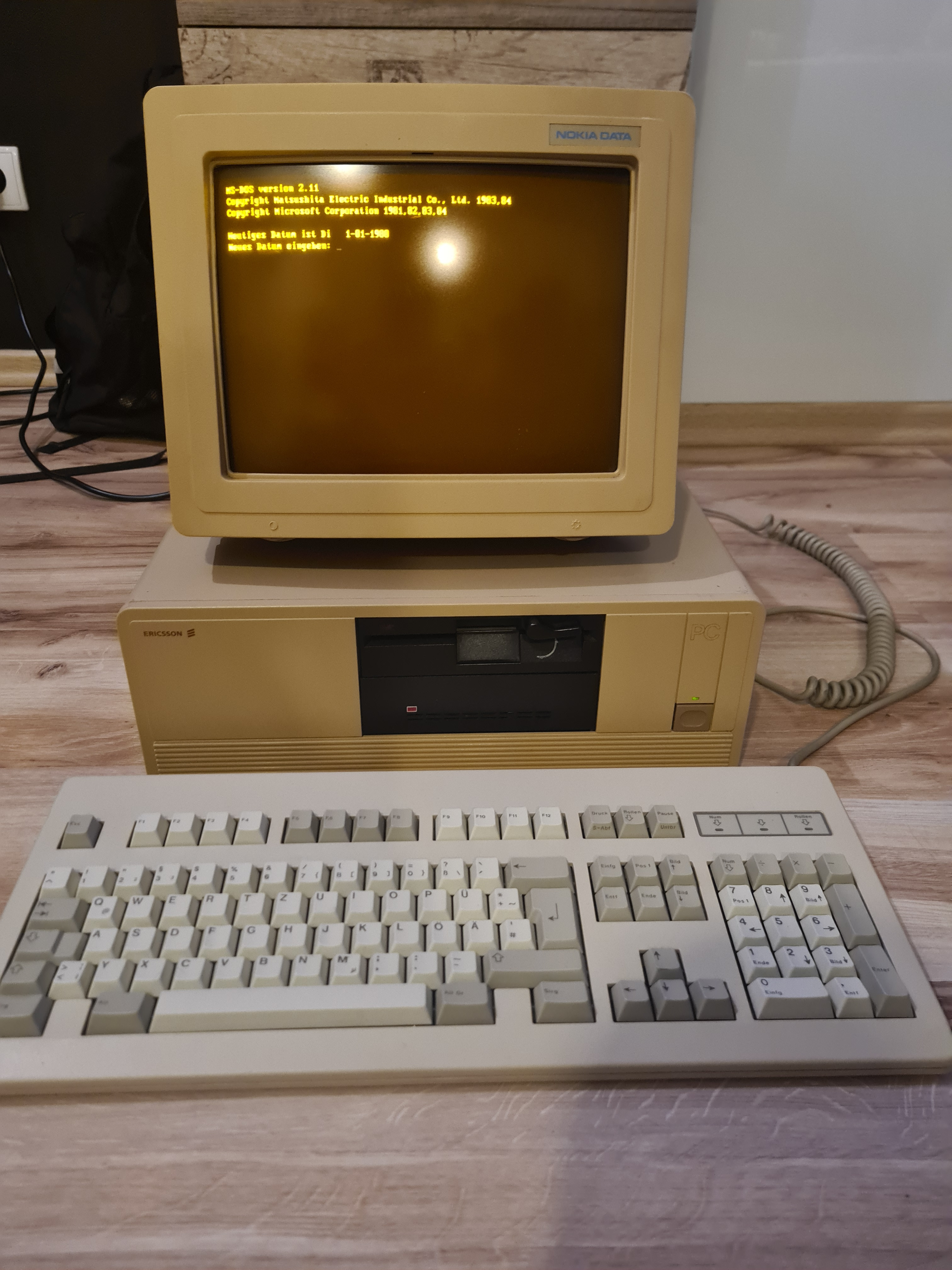 Komputer XT z procesorem 8088 nie bootuje z dyskietki 5.25 - migający ...