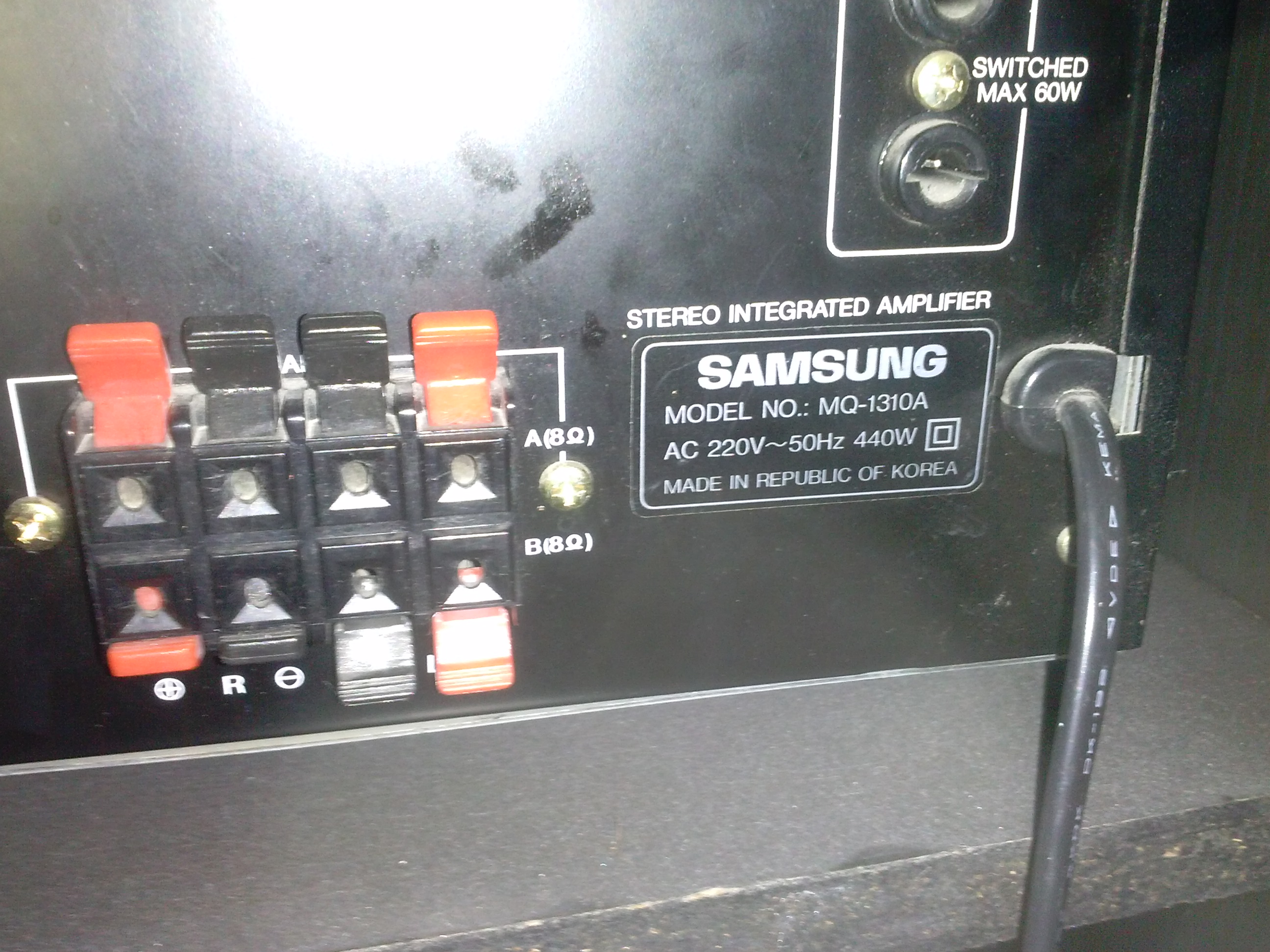 Samsung Renaissance - Jaki wzmacniacz do sprzętu po uszkodzeniu przez ...