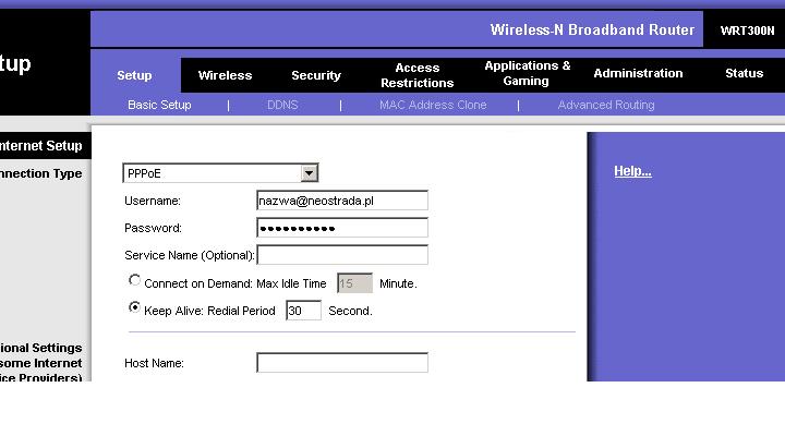 Jak zestroić Linksys WRT300 z modemem Cellpipe w trybie bridge?