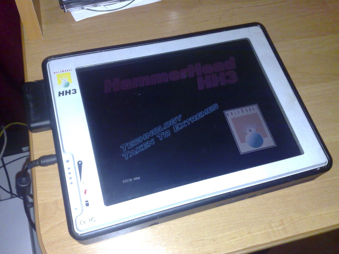 Jak zainstalować nowy system na tablet WalkAbout Hammerhead 3 bez CD-ROM?