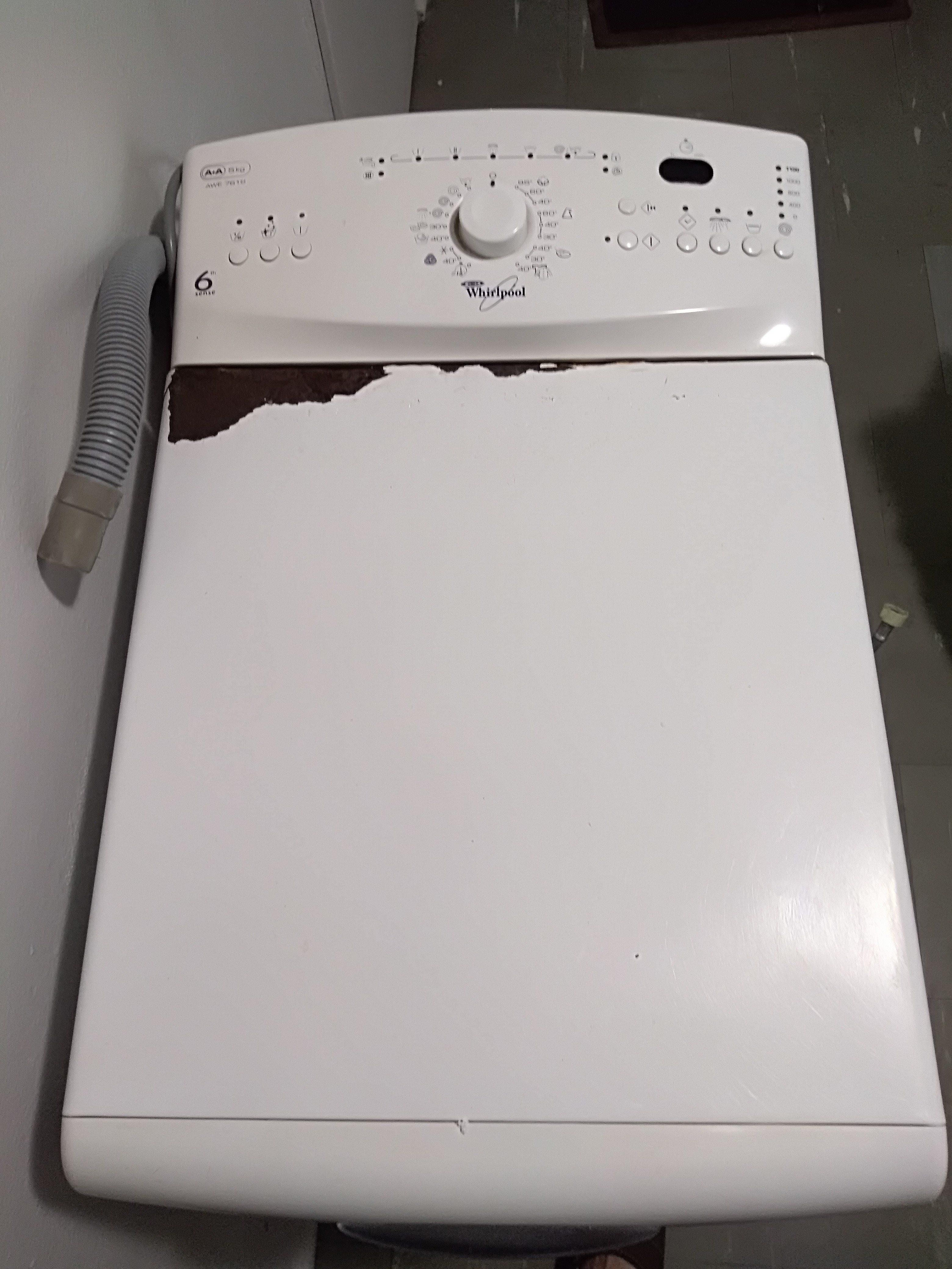 [Sprzedam] Pralka Whirpool AWE7619 - działająca, głośniejsza ...