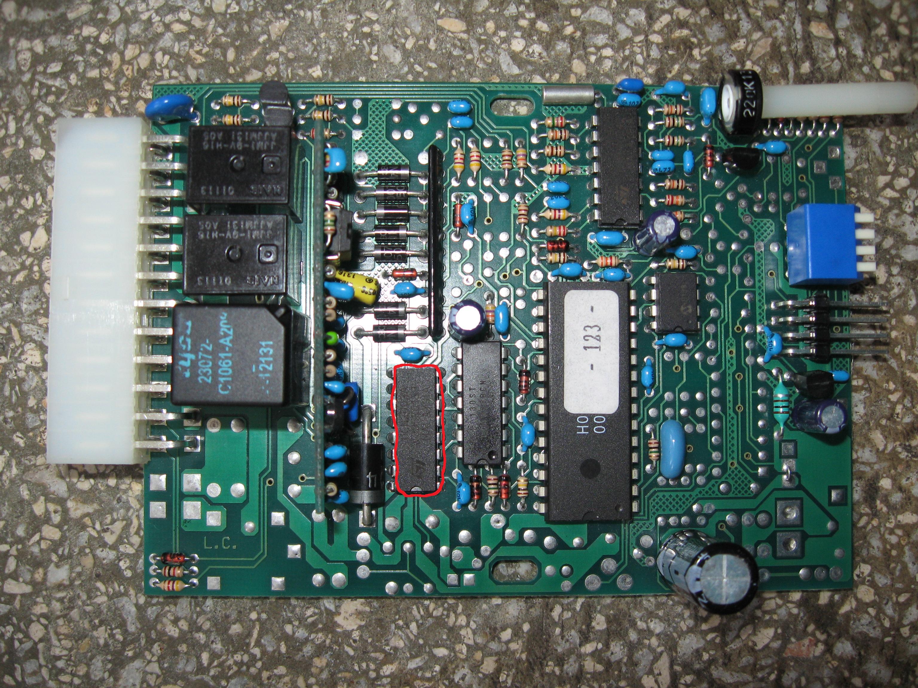 Schemat kostki do centralki Getronic GT 111 w Golfie IV 1.9TDI