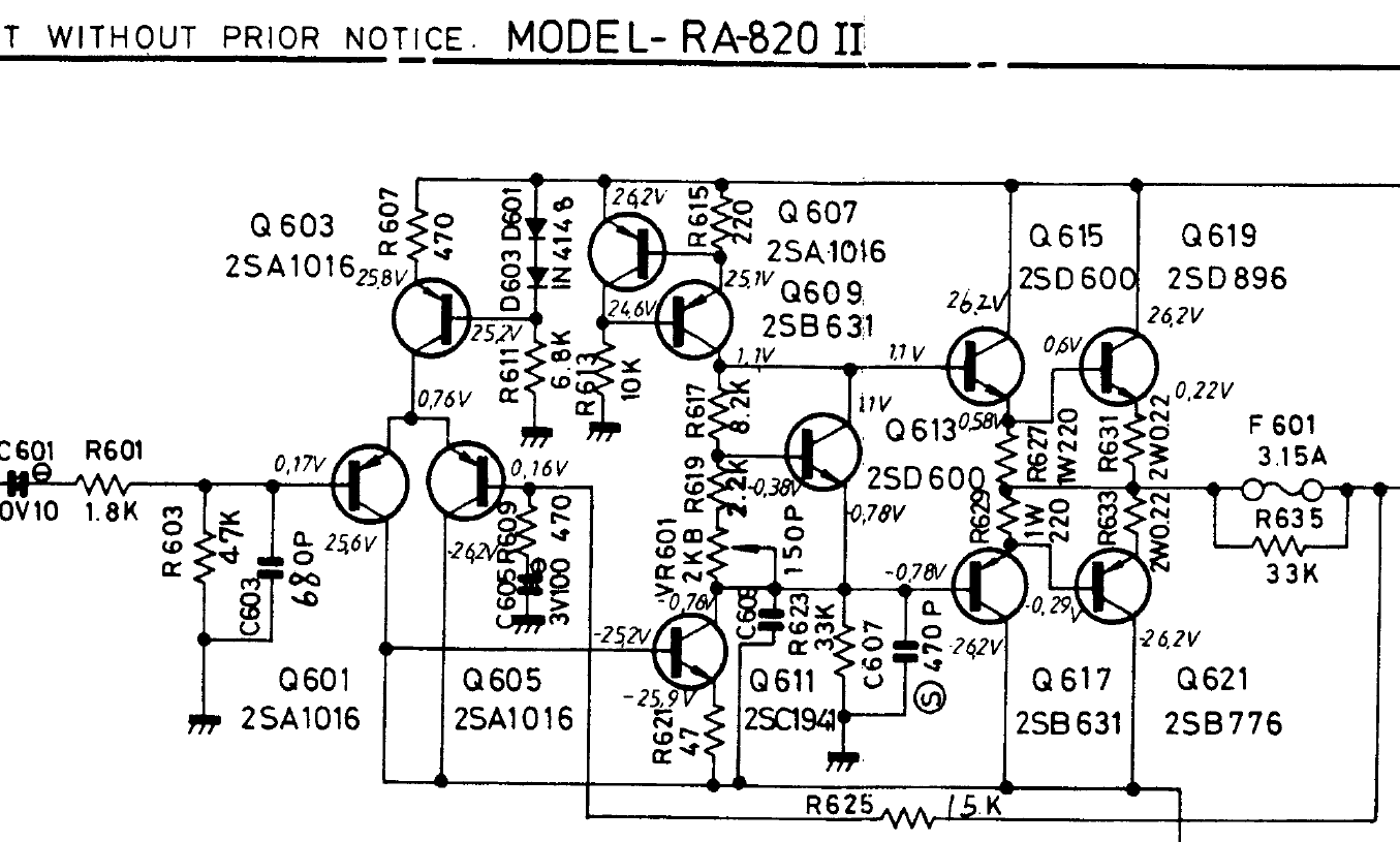 Wzmacniacz kopia Rotel RA-820 - elektroda.pl