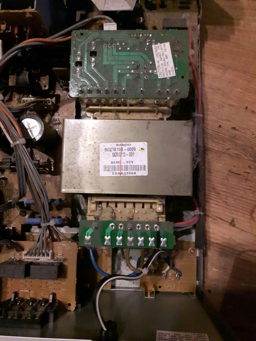 JVC RX-778V - Czy przepięcie przewodu na transformatorze umożliwi ...