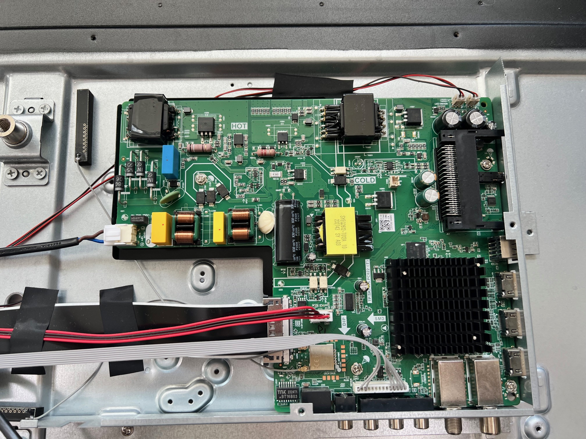 VOV DIGITAL VLED-6523UHD MAINBOARD TP.SK713S.PC822 Firmware Request for TV Stuck on Logo Screen