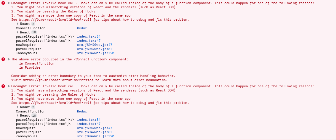 Błąd Invalid Hook Call w TypeScript/React podczas tworzenia aplikacji webowej - blog z CMS
