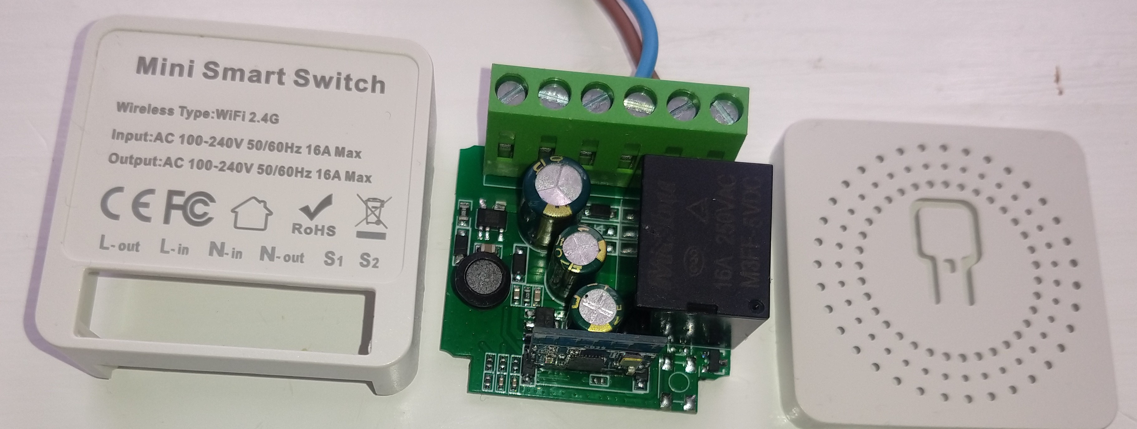 [BK7231N] 16A Mini Smart Switch from aliexpress - configuration