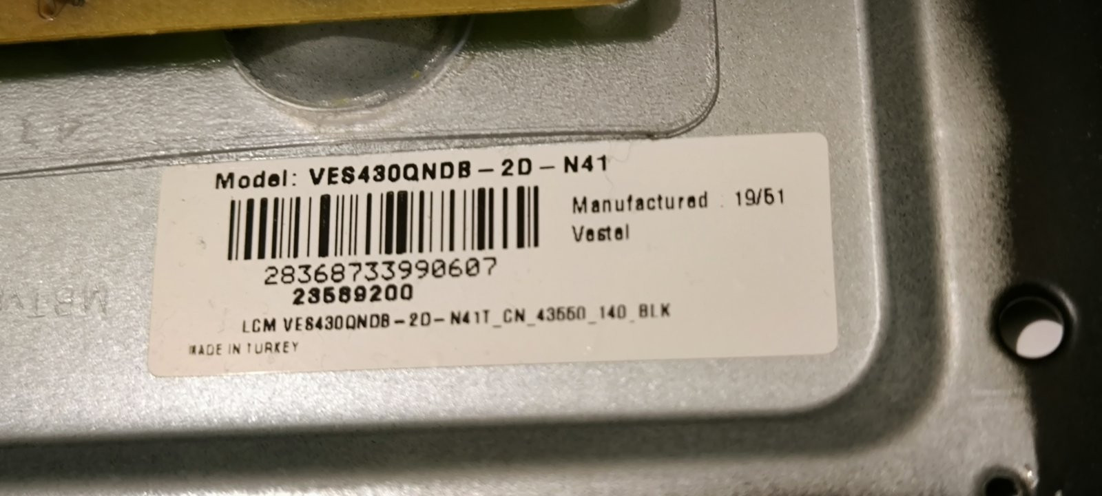 [Solved] Firmware Needed for FU FLA4320UH Android TV, Main Board ...