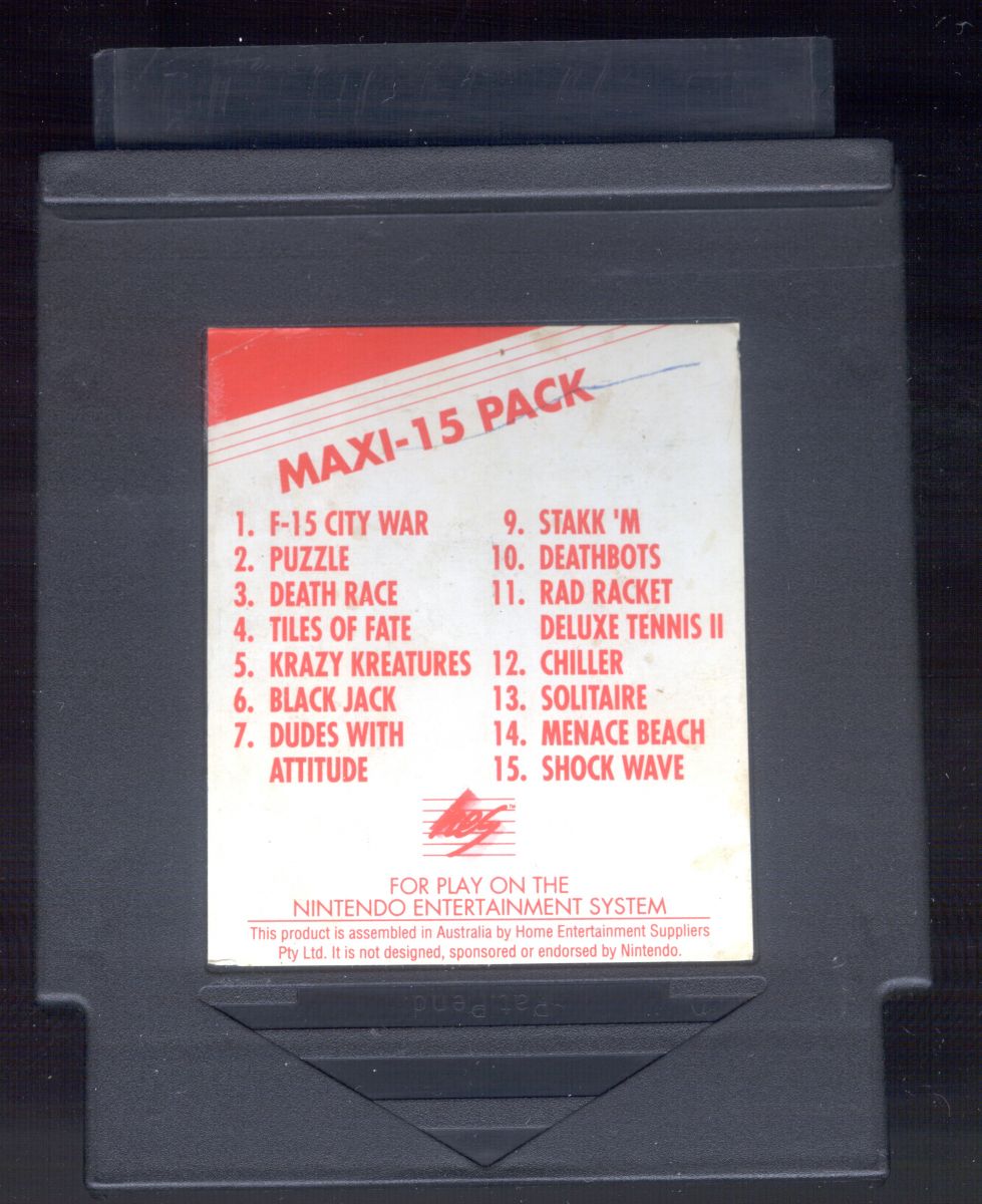 Maxi 15 multicart - nesdev.org