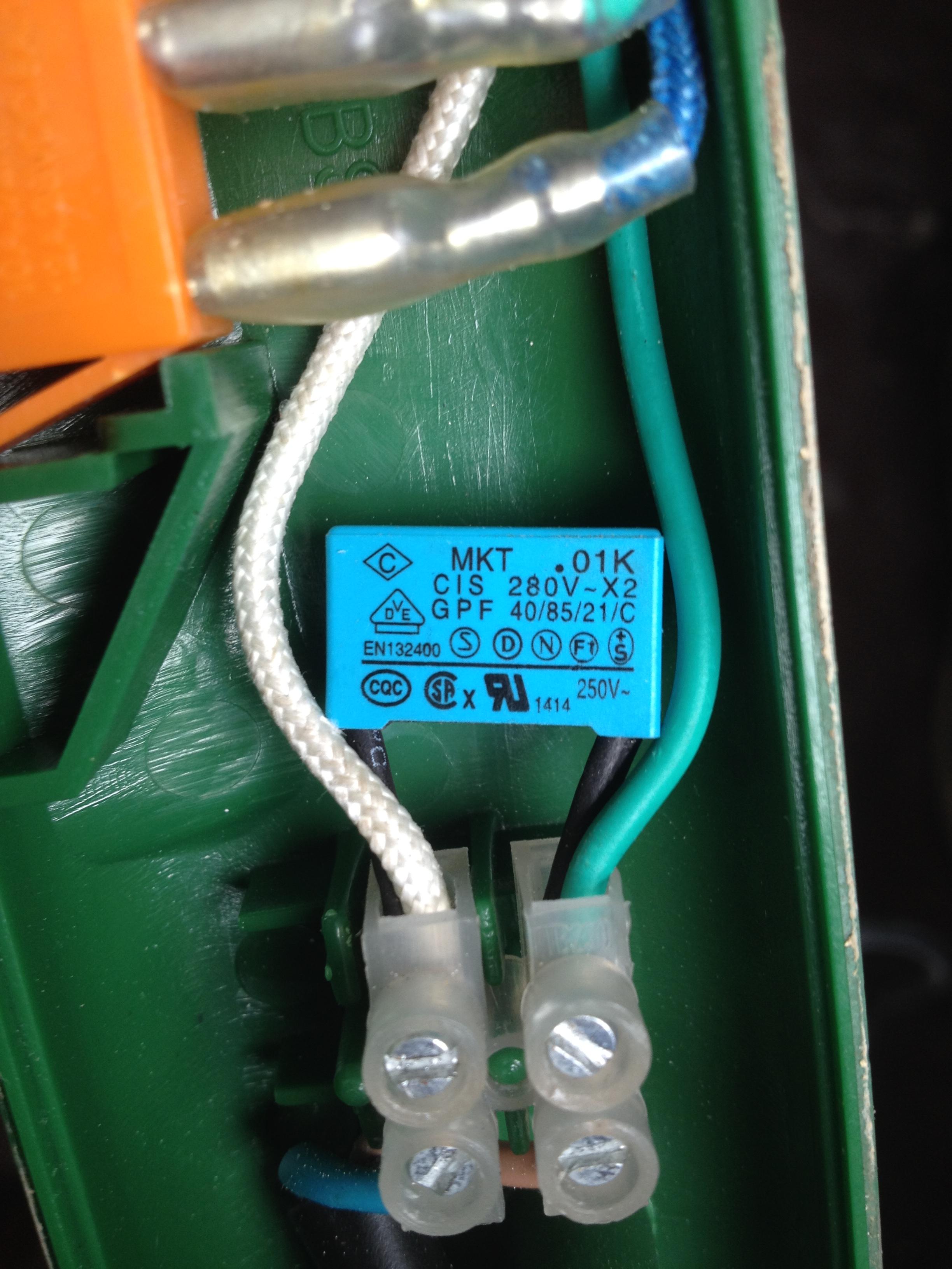 Opalarka TECFORM 56G091 przestała grzać - elektroda.pl