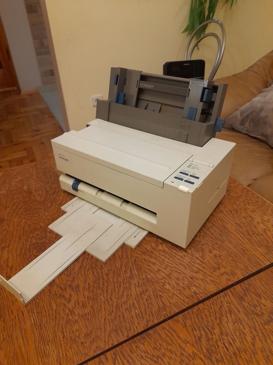 LEXMARK IBM IJ4076 - nie przenosi tuszu na papier, nie drukuje, biała ...