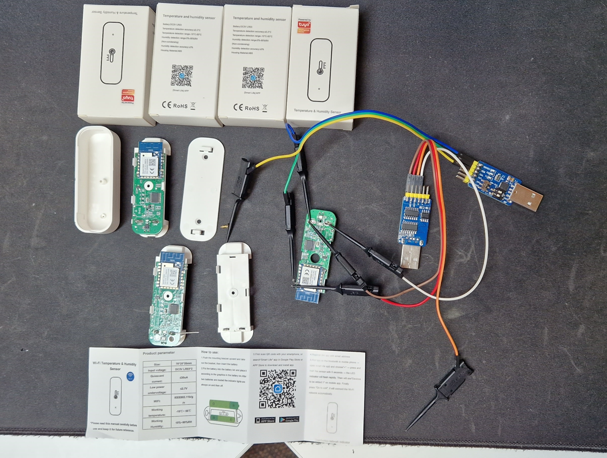 [CB3S/BK7231N] Temperature/Humidity Sensor with TuyaMCU - Diagram ...