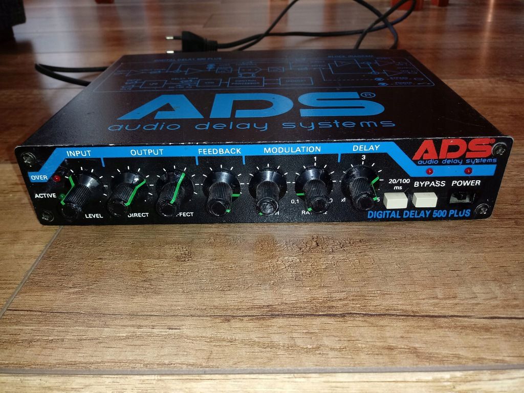 Kamera pogłosowa ADS digital delay 500+ jak ustawić