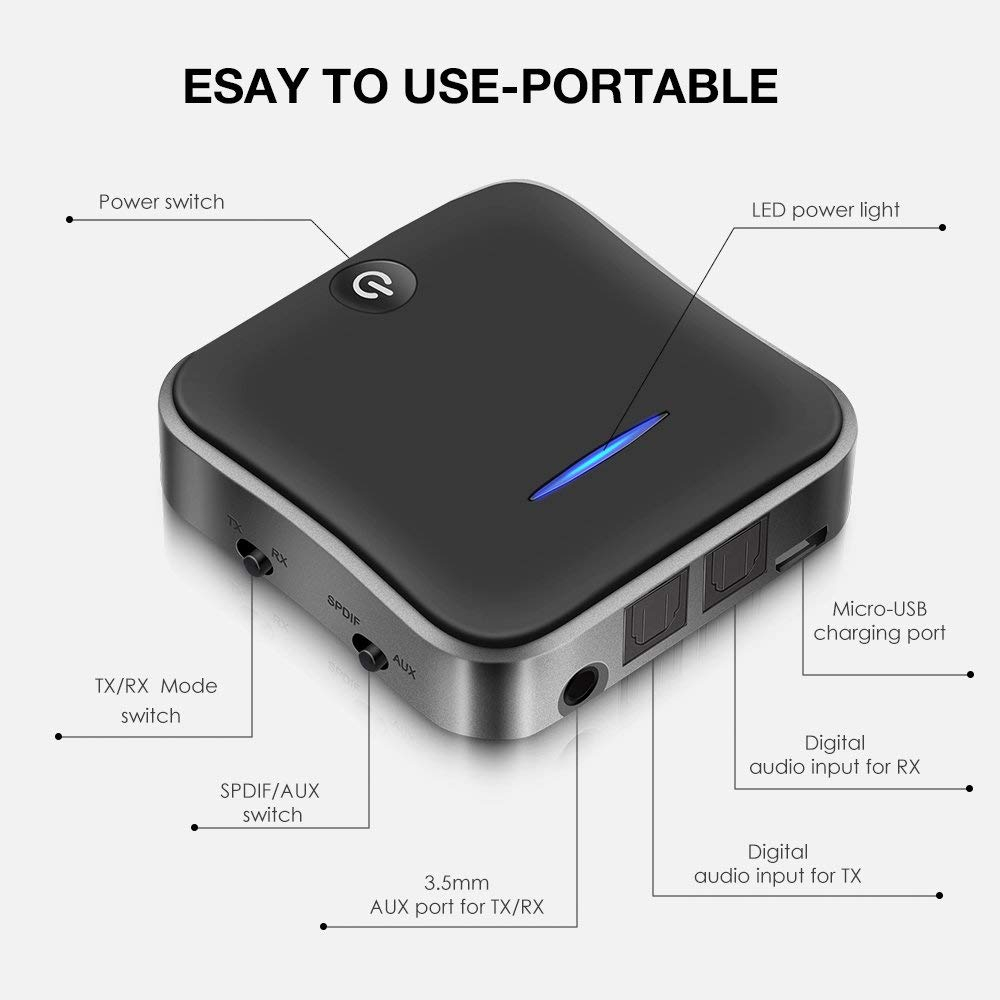 BT-B19 Bluetooth transmitter_receiver with toslink