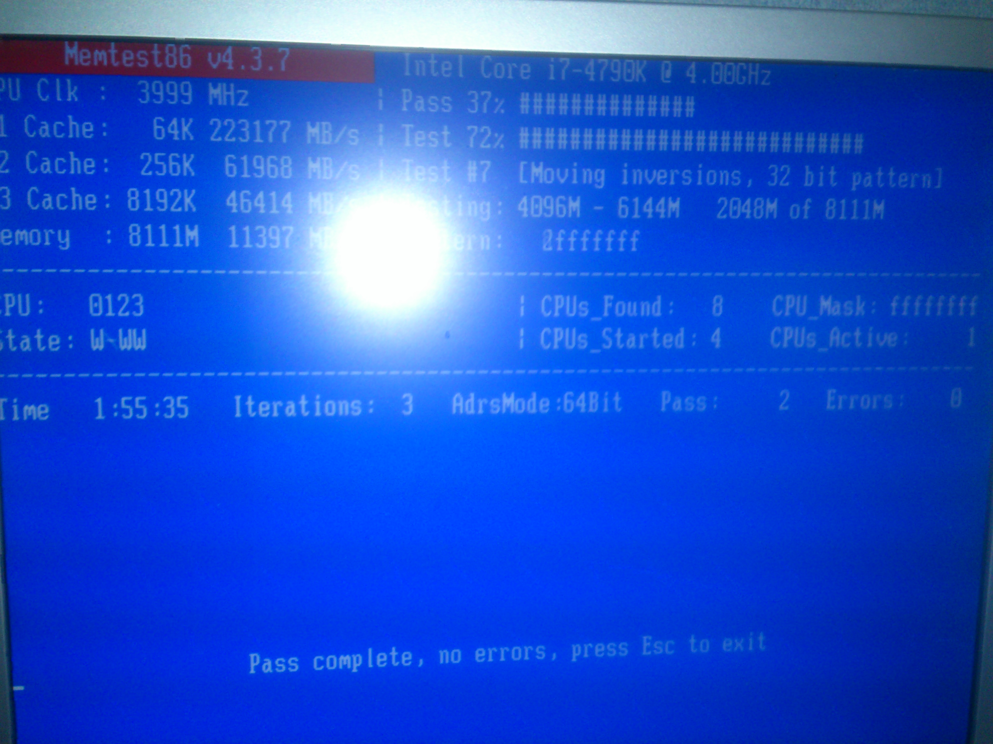 Pendrive bootable memtest : dienorto
