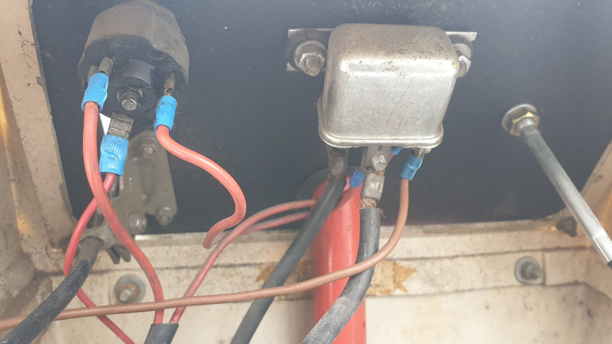 Przeróbka instalacji elektrycznej w traktorku Gutbrod 1010 - brak ...
