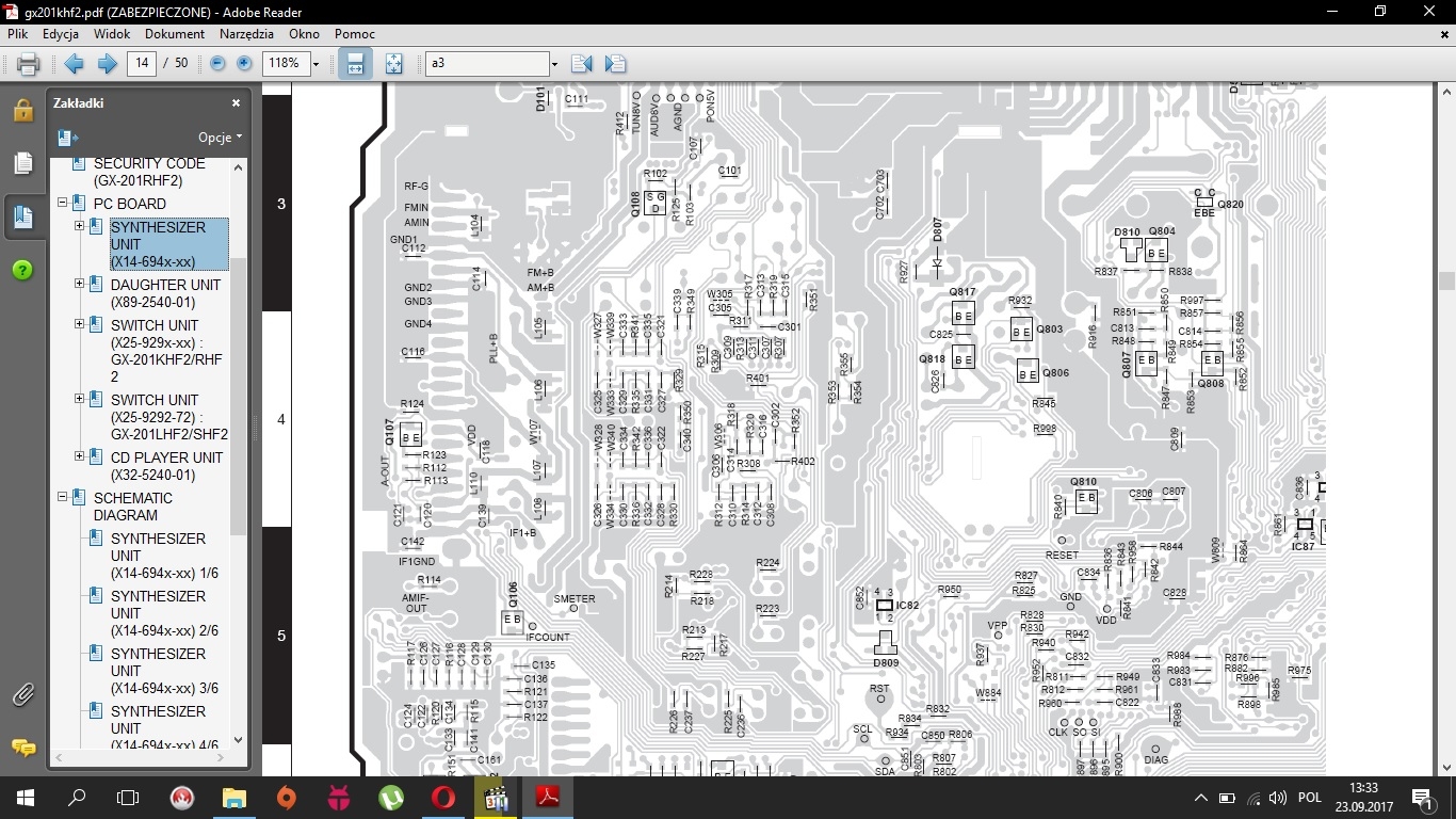 gx-201lh tda7384a wyjście RCA - wyjscie rca przed tda7384