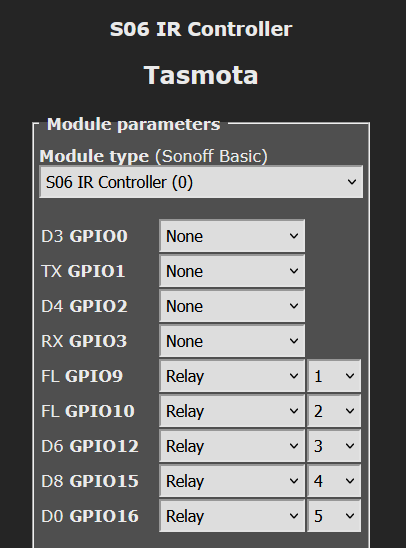 Tuya IR Blaster S06 - CB3S to ESP-12F Conversion & Tasmota