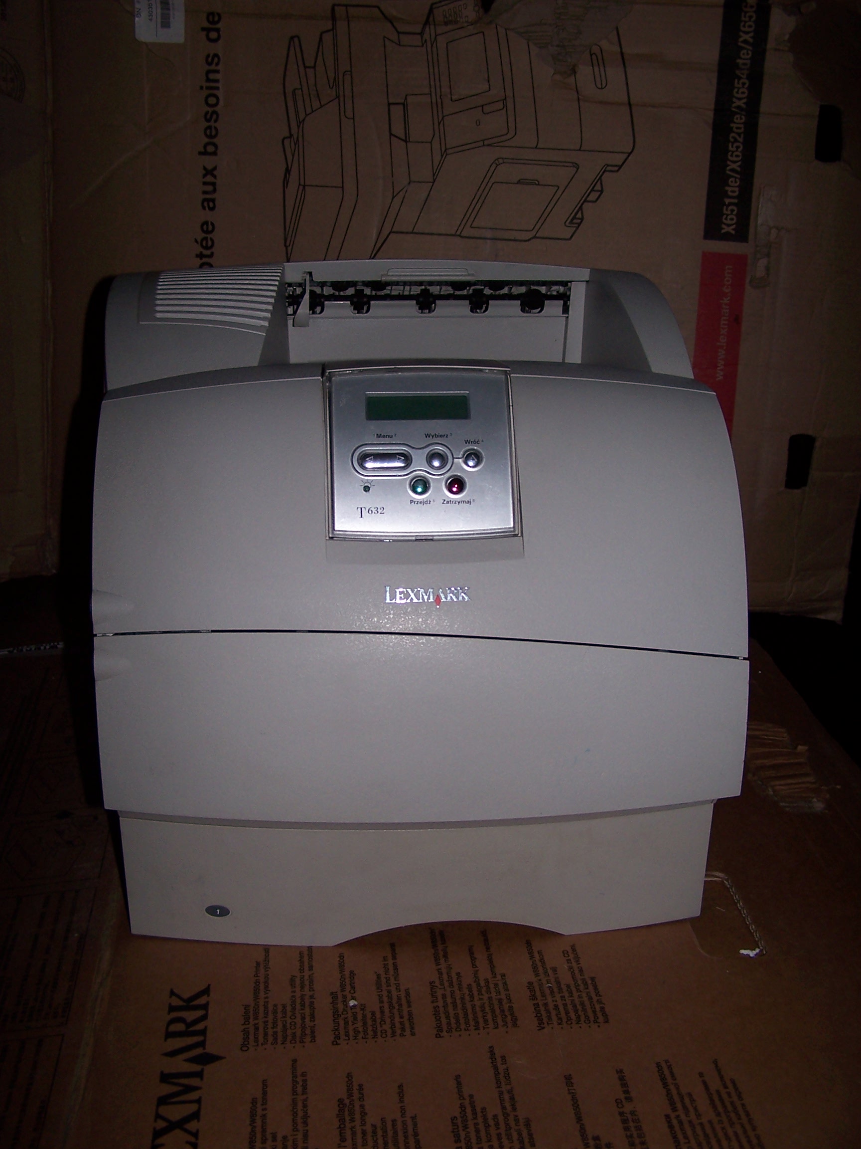 [Sprzedam]Drukarka laserowa LEXMARK T632 z tonerem, za grosze