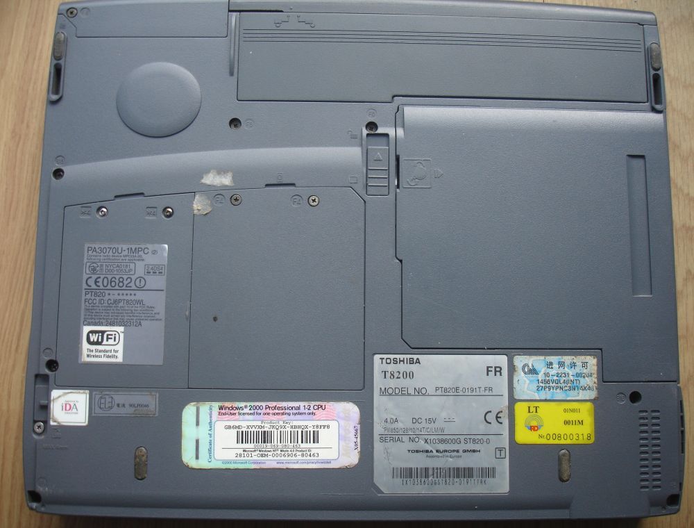 [Sprzedam] Laptop Toshiba Tecra 8200 ponad 5h na bateriach