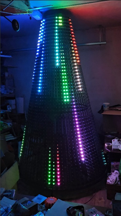 Choinka Świąteczna LED Mega Tree - elektroda.pl