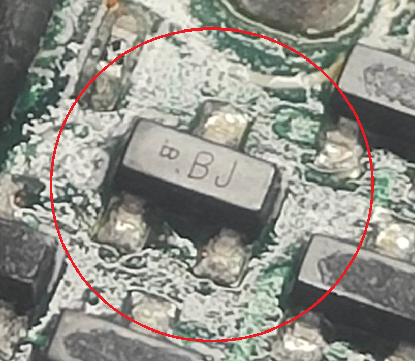 [Rozwiązano] .BJ dioda SOT23 - Potrzebuję pomocy z identyfikacją diody
