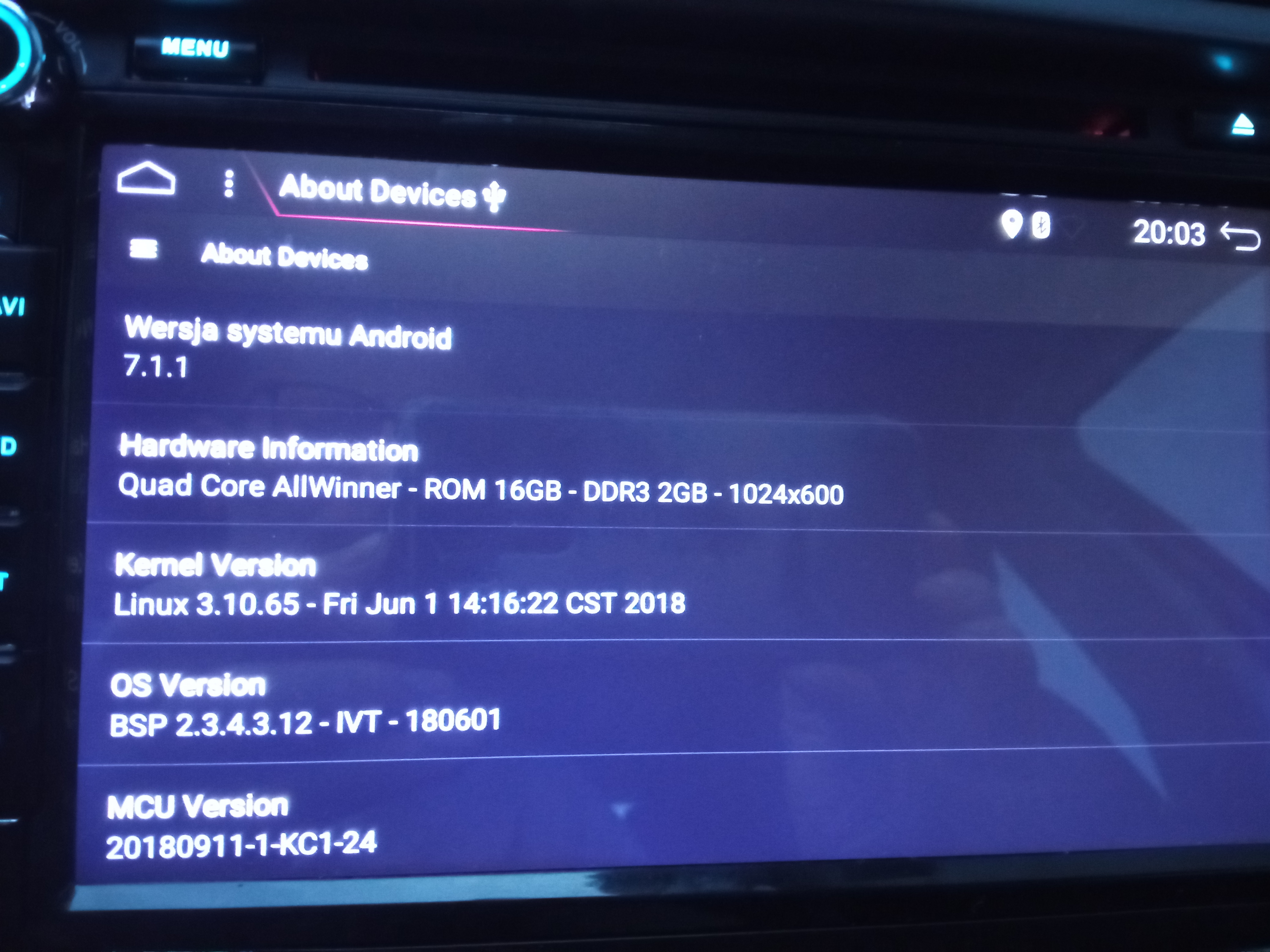 Aktualizacja Androida 7.1.1 do wyższej wersji w radiu Allwinner - czy ...