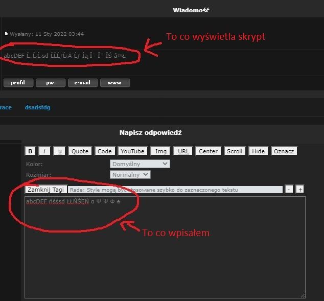 [AJAX/PHP] Przesyłanie polskich znaków (i nie tylko) w formularzu POST