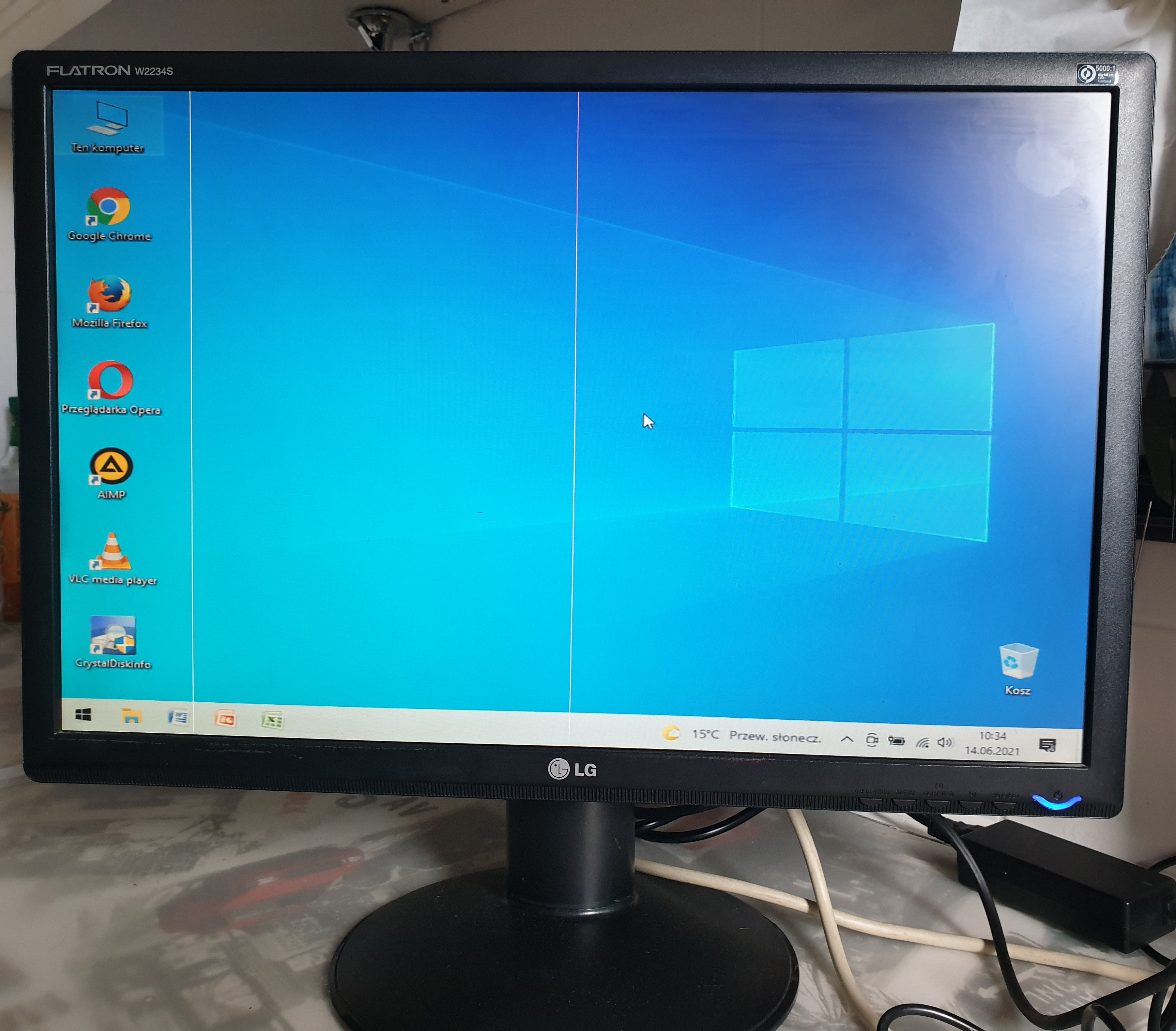 LG Flatron W2234S-BN - Monitor długo się włącza - elektroda.pl
