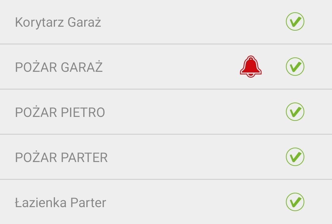 [Rozwiązano] Jak skasować ikonę pierwotnego alarmu czujki dymu w ...