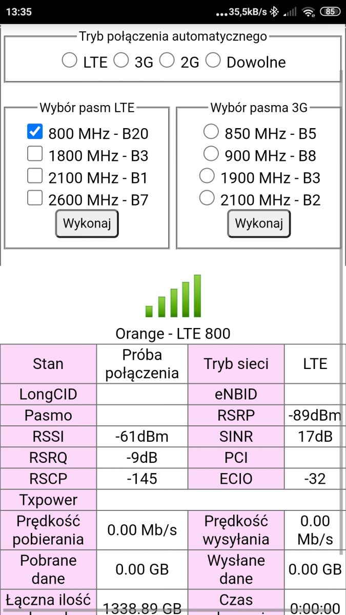 Zwiększenie prędkości i stabilności internetu - sieć Orange, router ...
