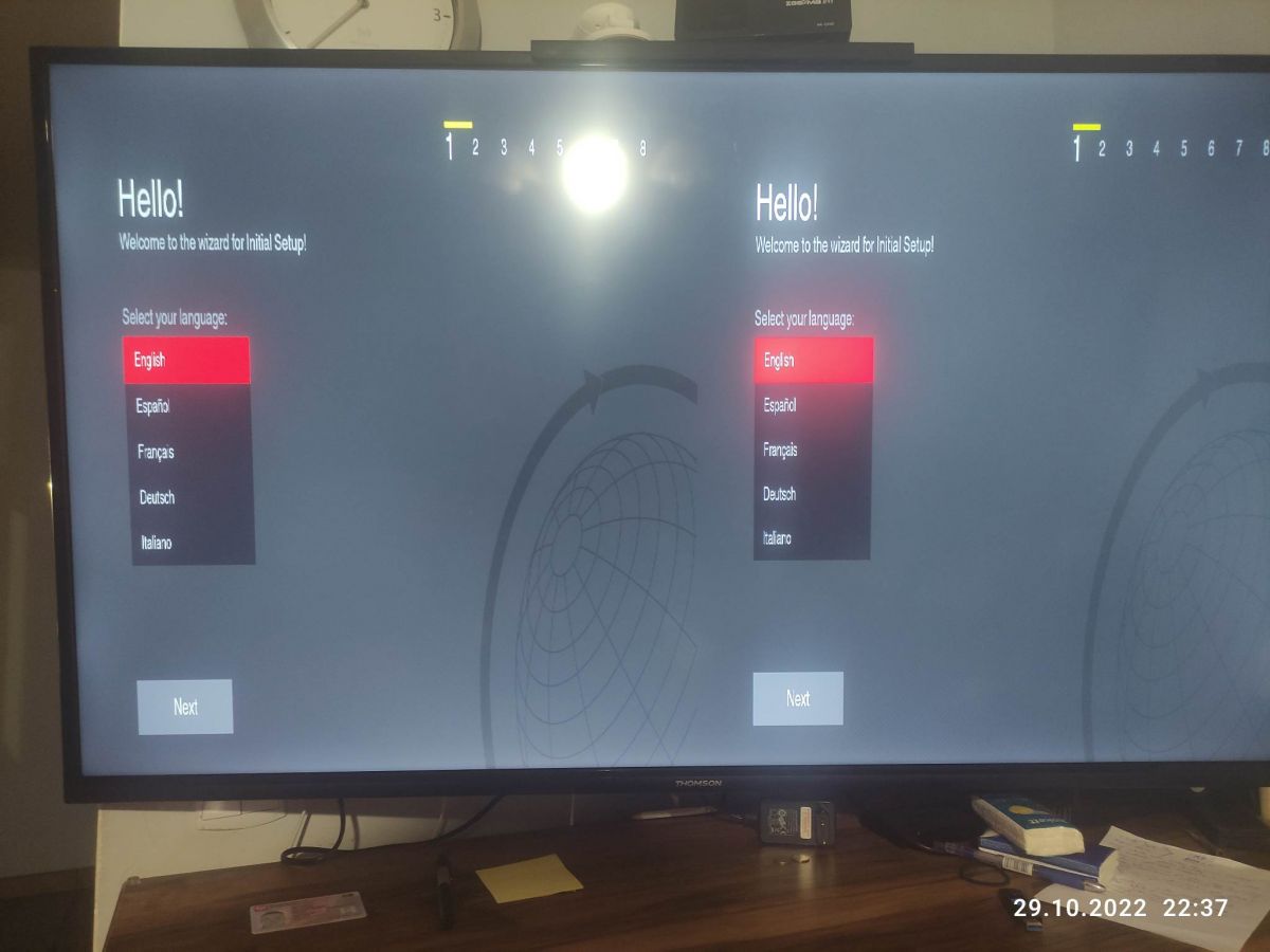 Thomson 50UD630 - podwójny obraz po aktualizacji firmware, próby resetu ...