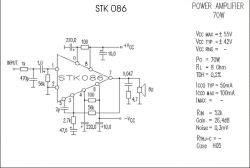[Rozwiązano] Wzmacniacz STK086 - Prośba o wyjaśnienie numeracji ...