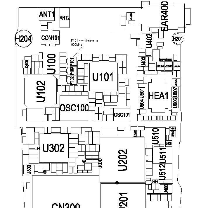 Samsung X495 z USA filtr zmieniony i nadal nie lapie zasiegu