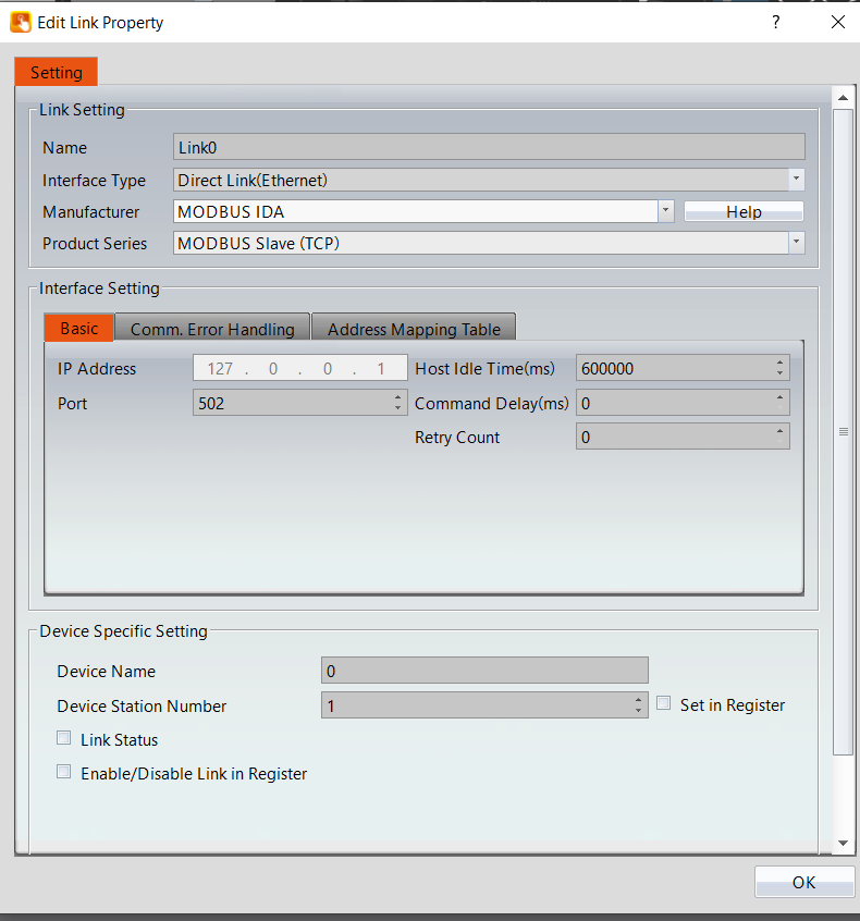 Modbus TCP między panelami HMI Fatek - adresowanie master/slave i ...