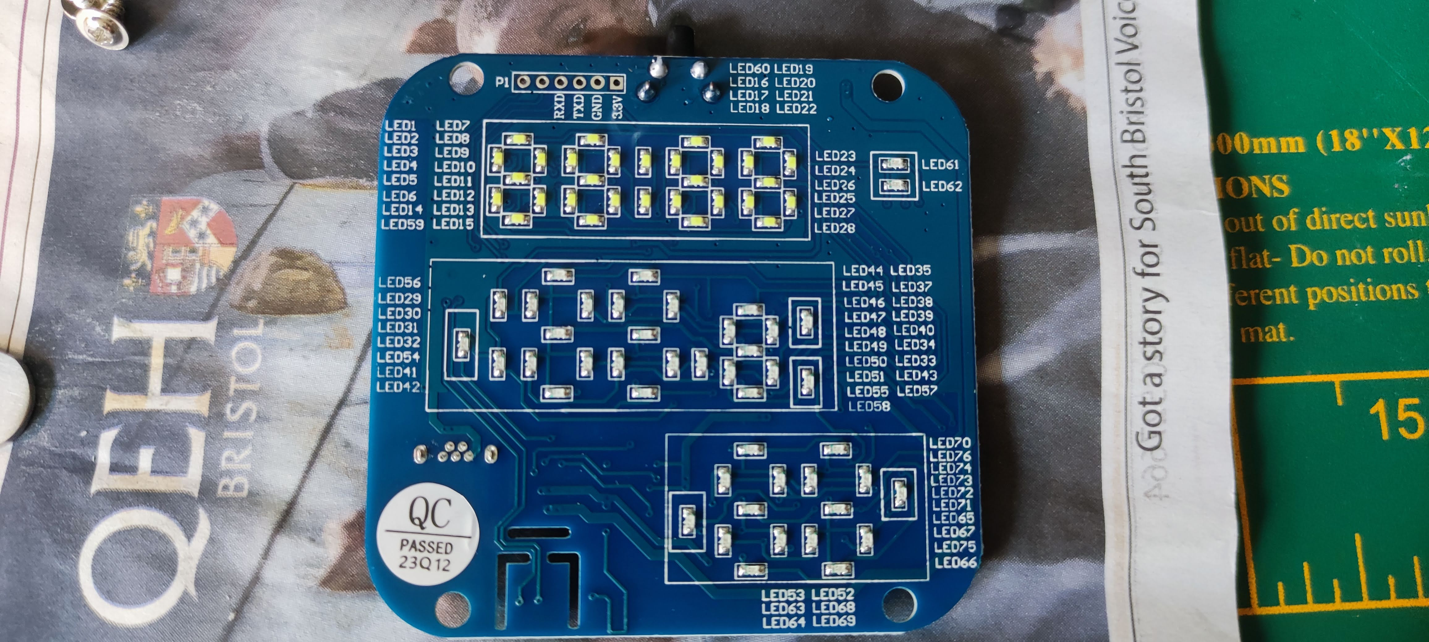 [BK7321N] Generic USB powered thermostat and humidity sensor with LED display - CBU module - 2