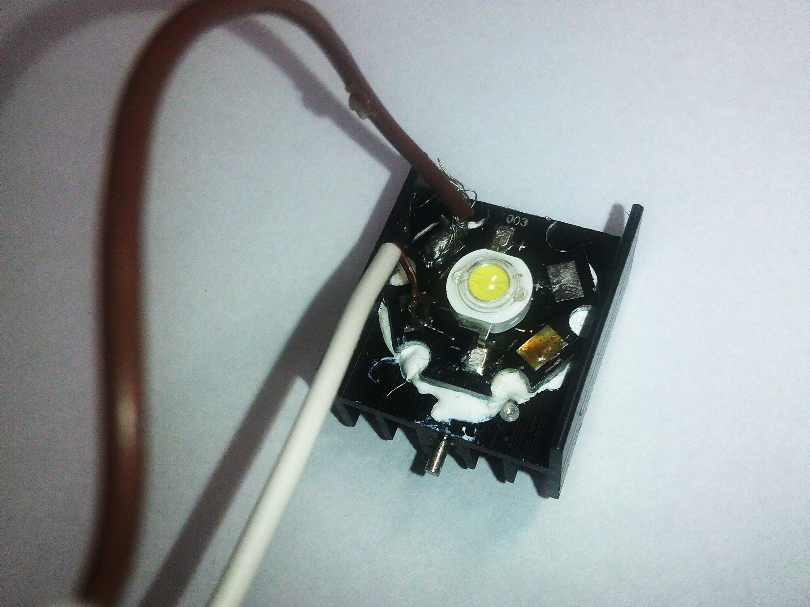 PT4115 Power Led - Prosty schemat z datasheet nie działa