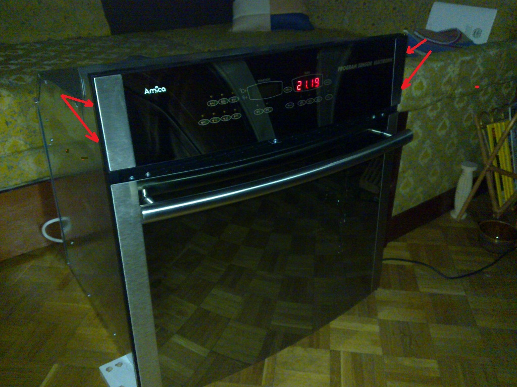 Amica BB 0803 typ: EB2.8TPSKDPORSL - piekarnik panel sterujący