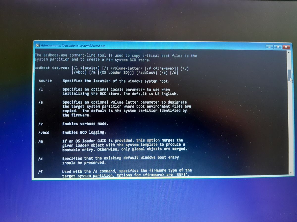 No bootable image found... - Problem z uruchomieniem systemu Wndows 10 Pro