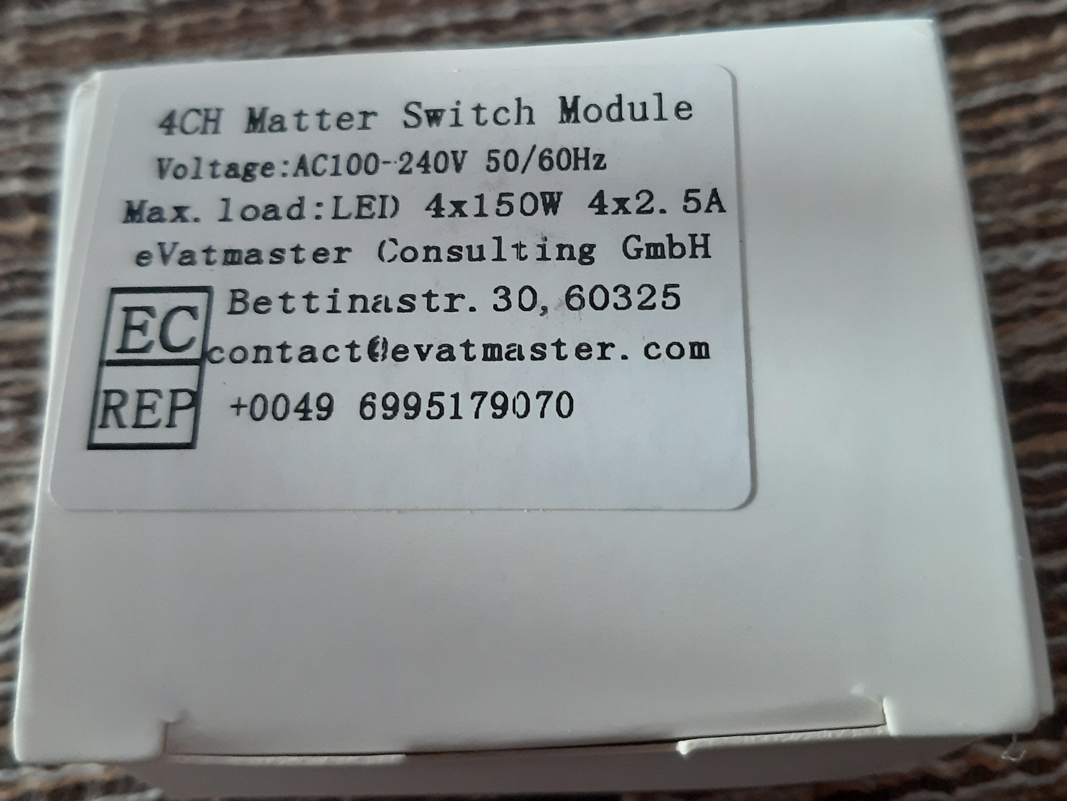 Experience with IHOMECAM matter 4-Channel Smart Relay Using Tuya?