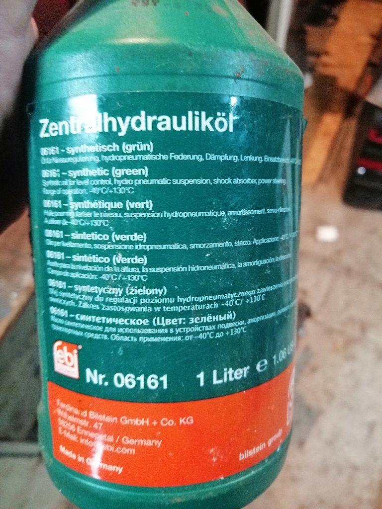 Outlander II - Czy płyn FEBI 06161 nadaje się do wymiany płynu wspomagania?