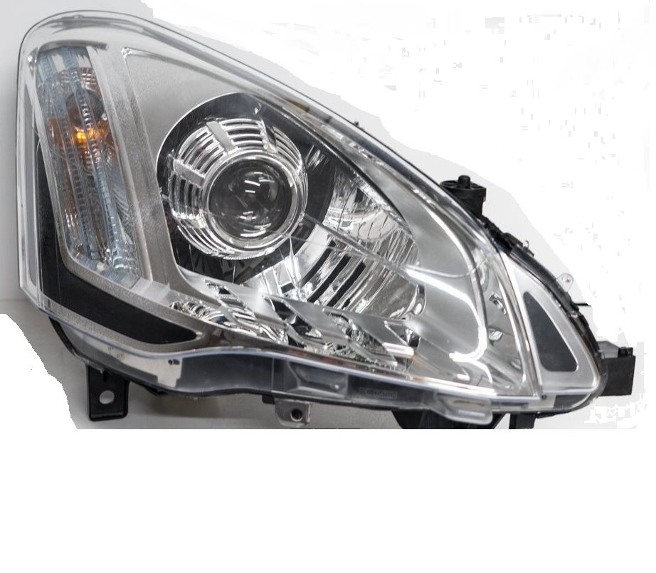 Brak świateł drogowych po montażu projektorów bi LED w VW Fox