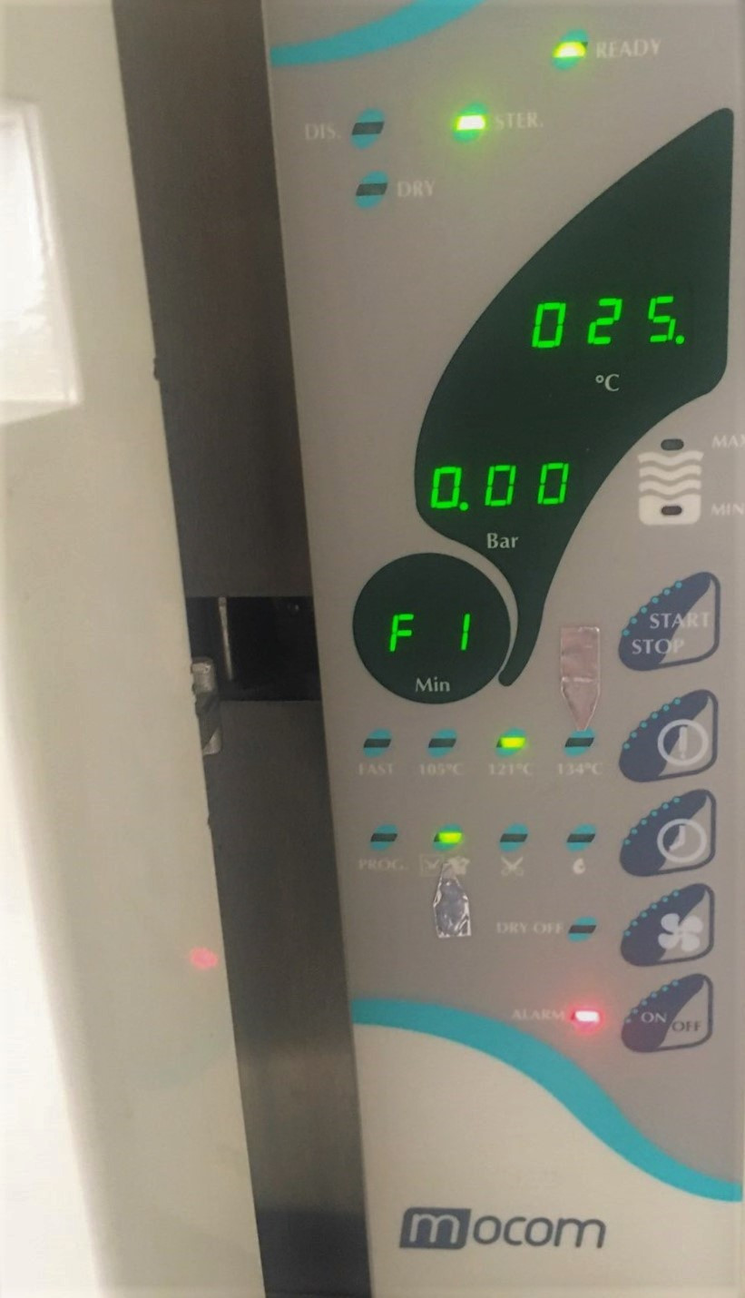 Błąd F1 w autoklawie Exacta Mocom mimo wymiany uszczelki - inne możliwe ...