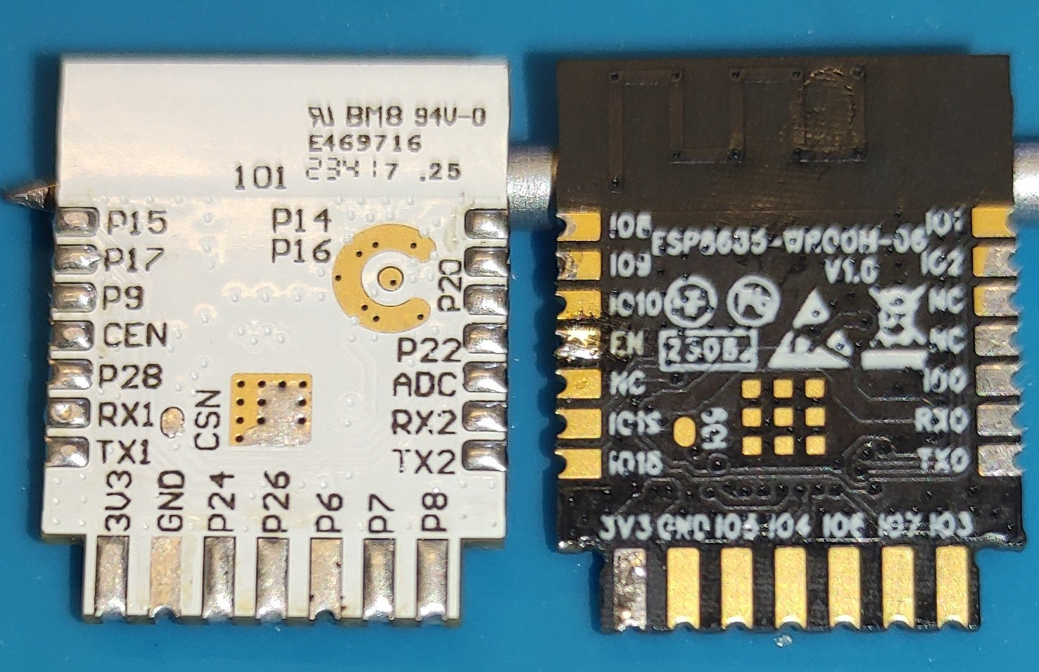 Avatto WSM16-1-WIFI CBU BK7231N transplantacja na ESP8684-WROOM-06C-H4 ...