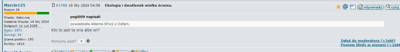 Ekologia i dwutlenek wielka ściema. - 60 - elektroda.pl